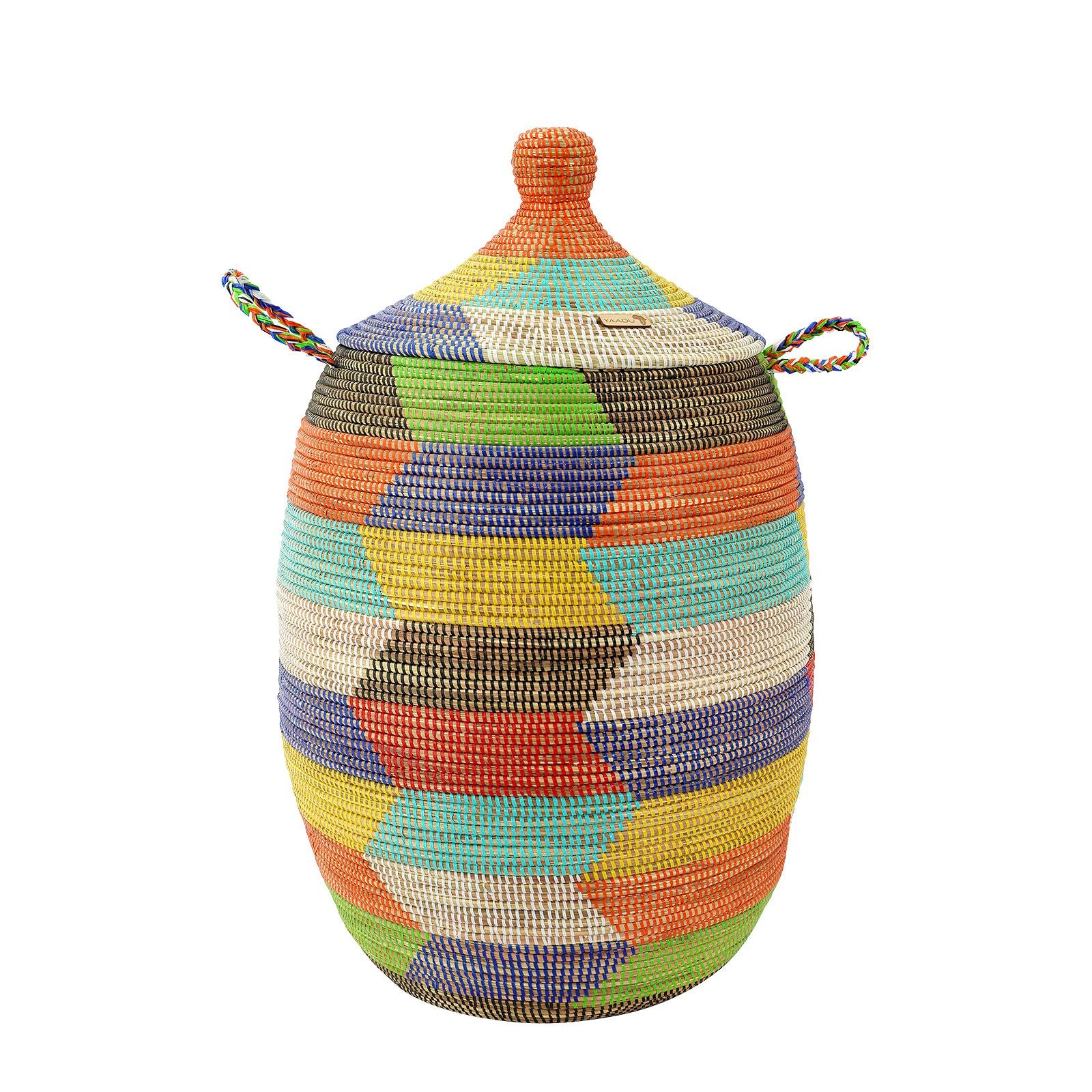 African XXL laundry basket with lid – Ubuntu